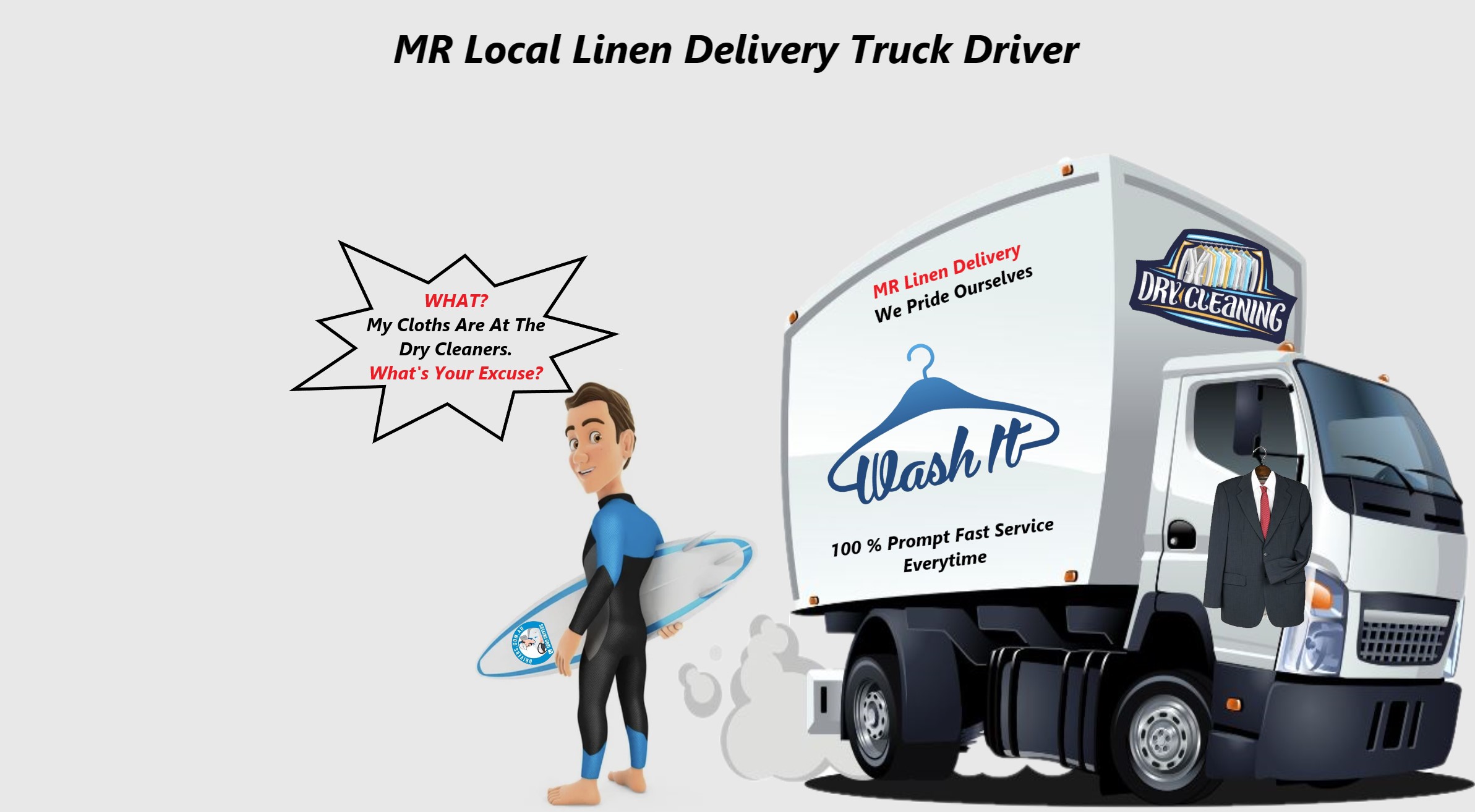MR Linen Delivery Truck Driver-28902
